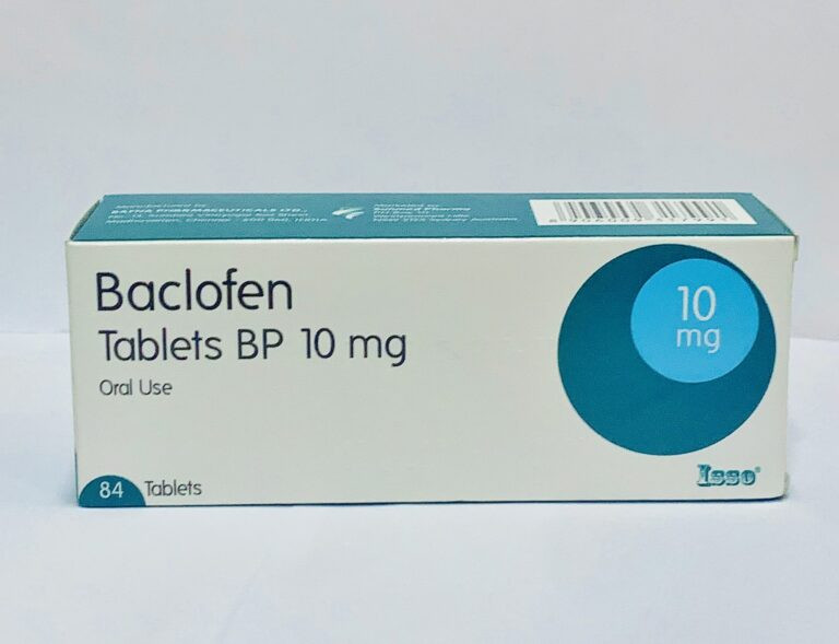 Baclofen 10mg Tablet (84 Tablets) - HubPharm Africa
