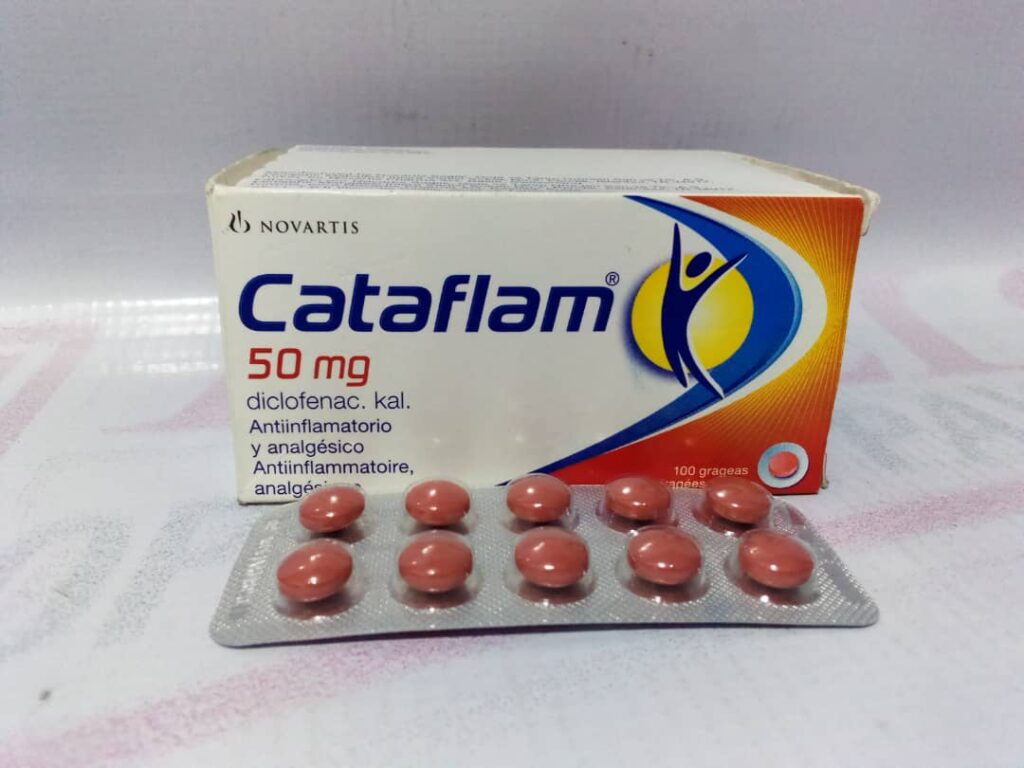 Cataflam 50mg (diclofenac potassium) - HubPharm Africa