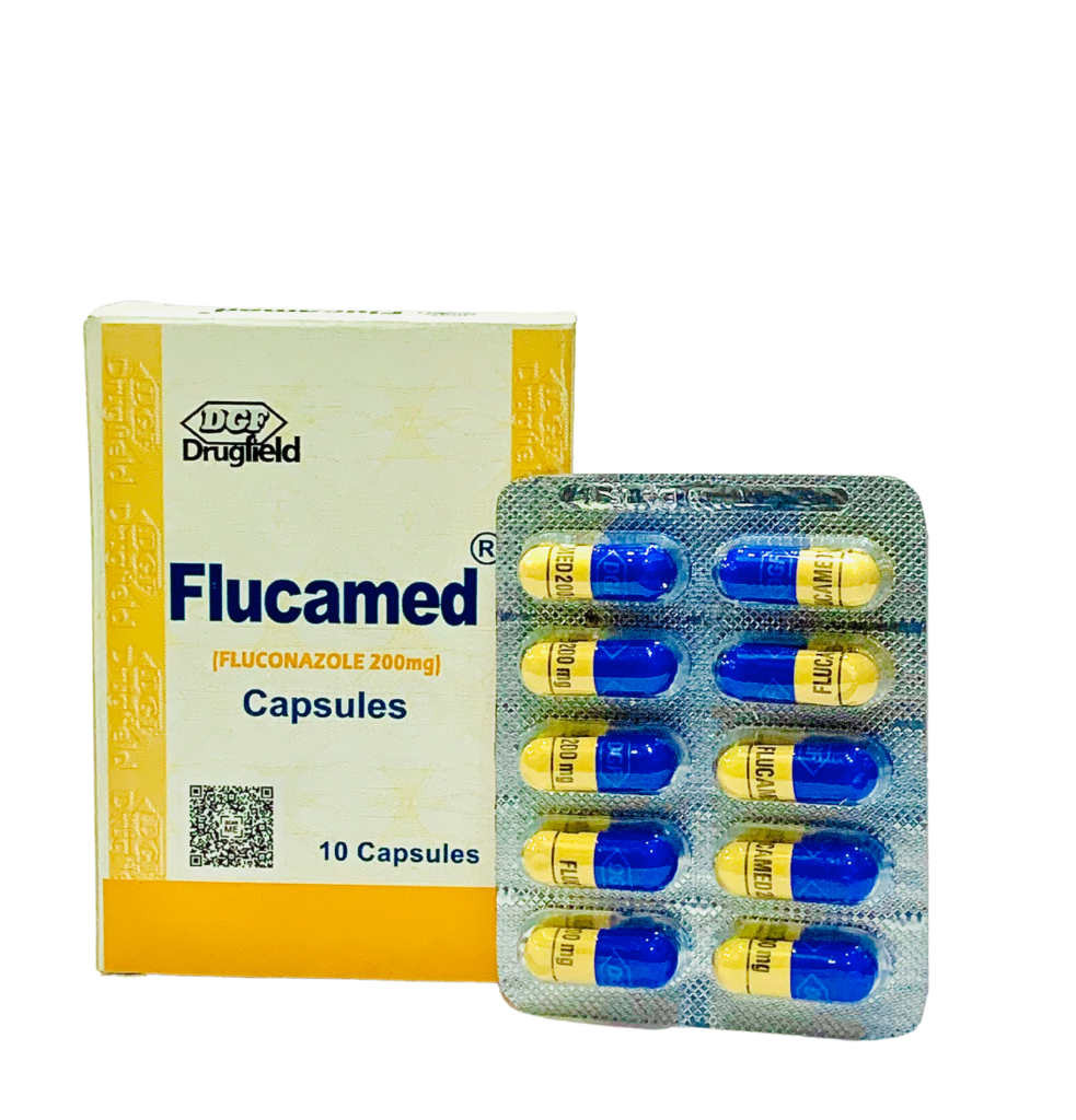 Flucamed 200mg Capsules (Fluconazole) x10 - HubPharm Africa
