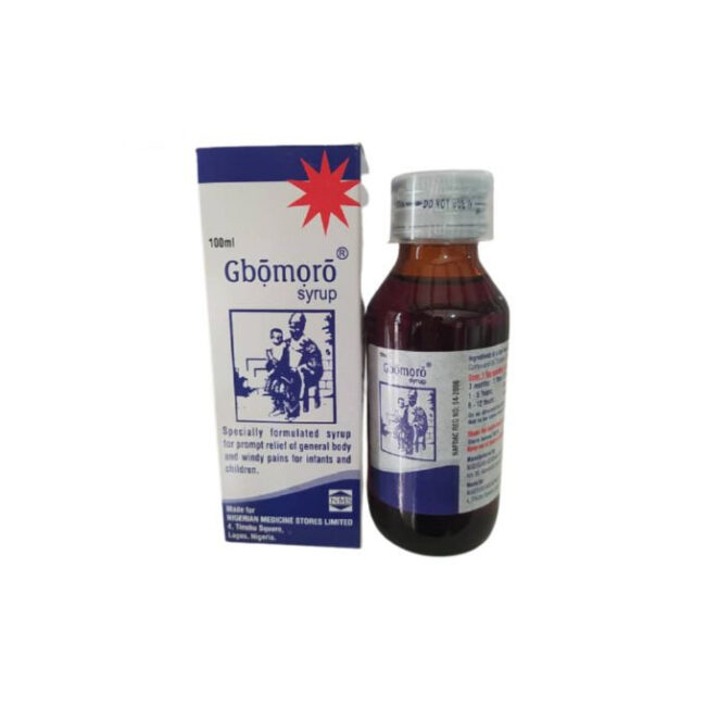 Gbomoro Syrup Baby Mixture - HubPharm Africa