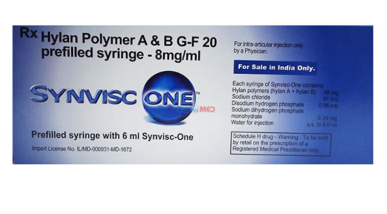 Synvisc ONE Injection 8mg/ml - HubPharm Africa