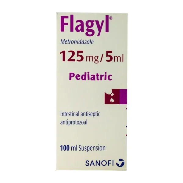 Flagyl Metronidazole 125mg/5ml -100ml - HubPharm Africa