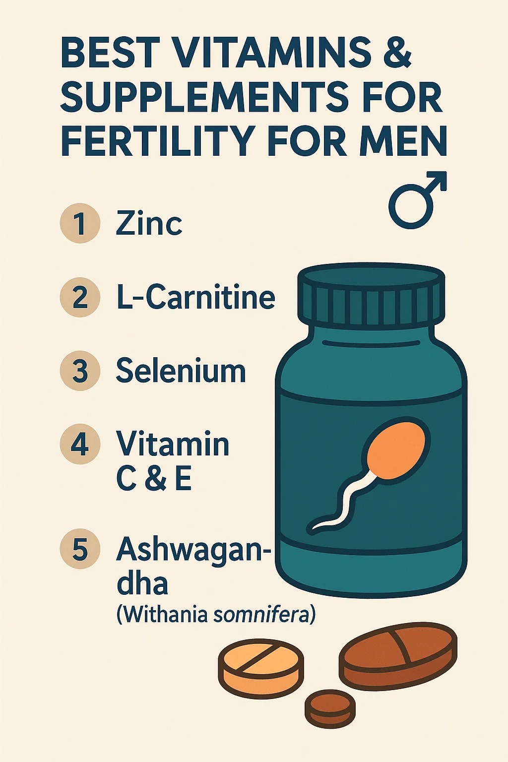 Top Fertility Supplements and Vitamins That Actually Work - HubPharm Africa